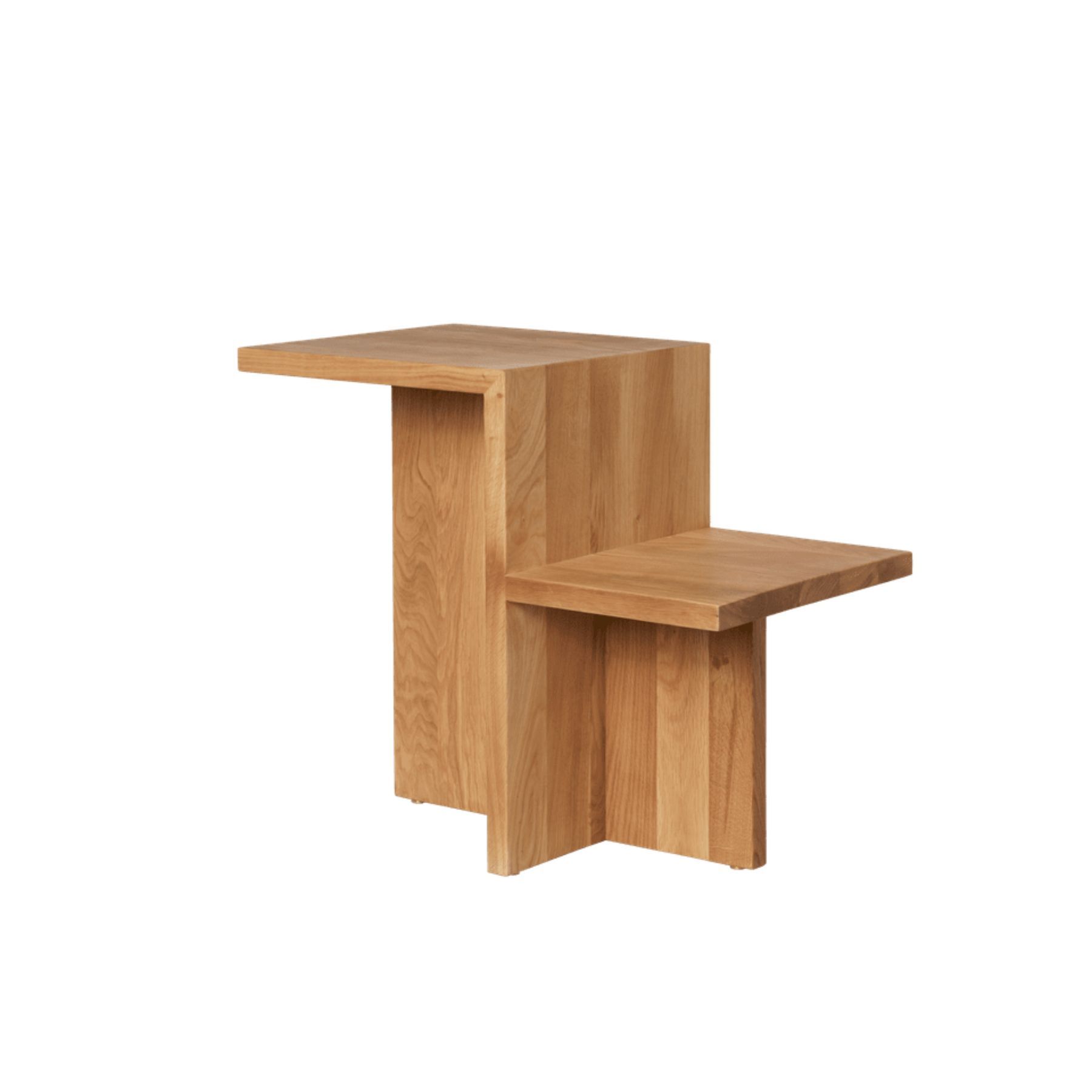 Buy Distinct Side Table - Natural Oak Online | The Bowery Company